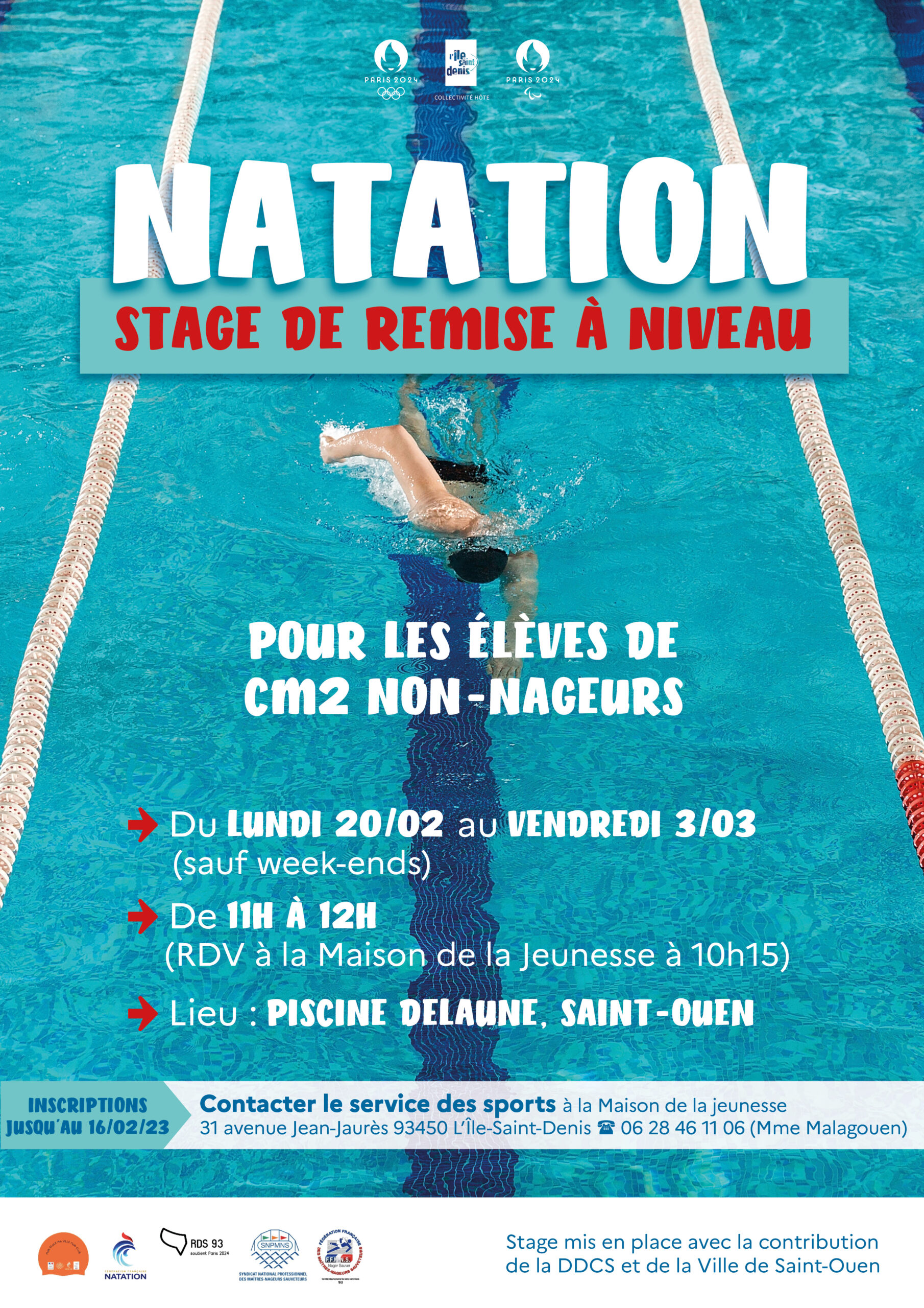 Des stages de remise à niveau en natation pour les CM2 de la ville – L ...