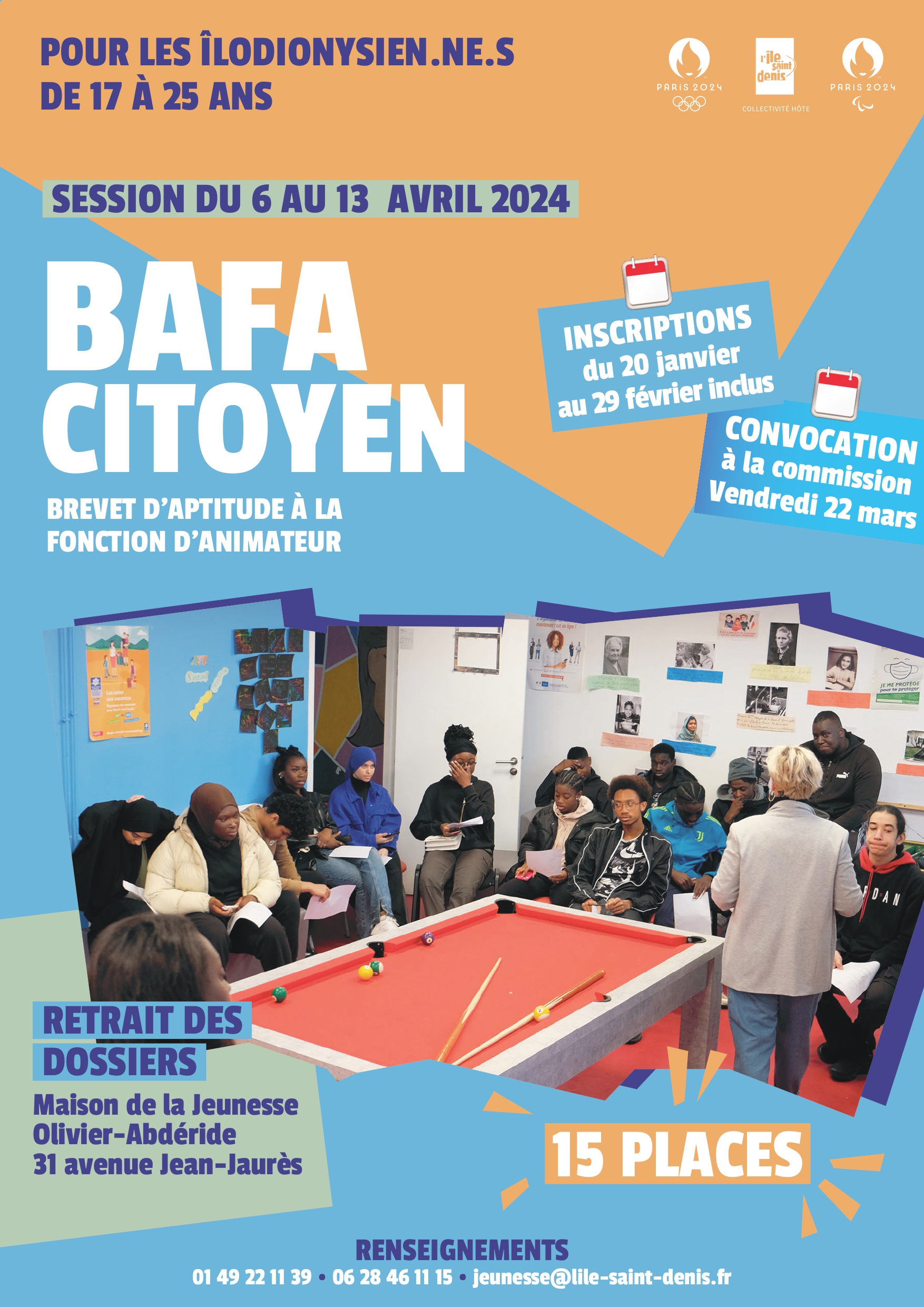 Bafa citoyen : ouverture des inscriptions pour la session d’avril 2024 ...