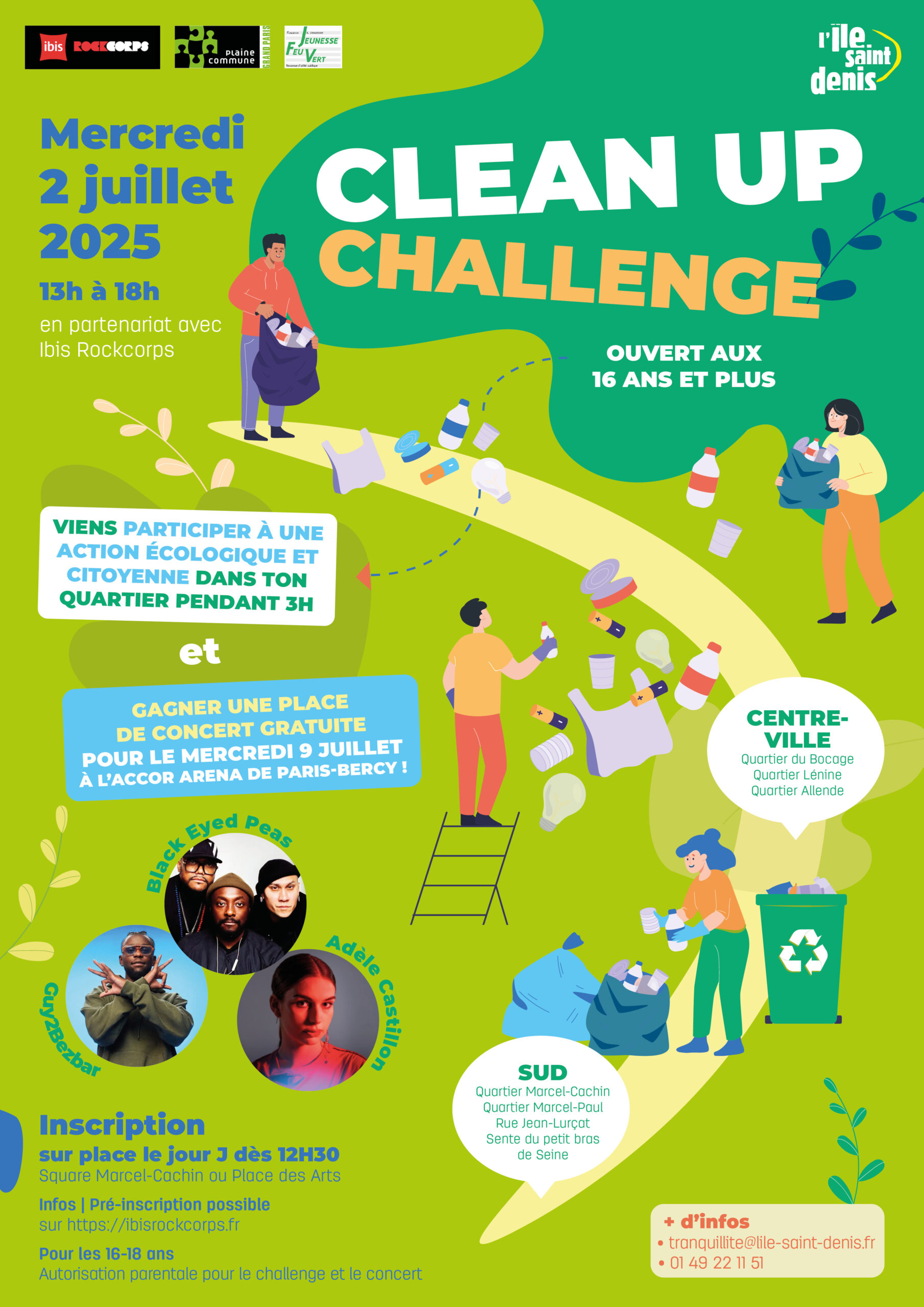 Clean up Challenge 2025 – L’ile Saint Denis