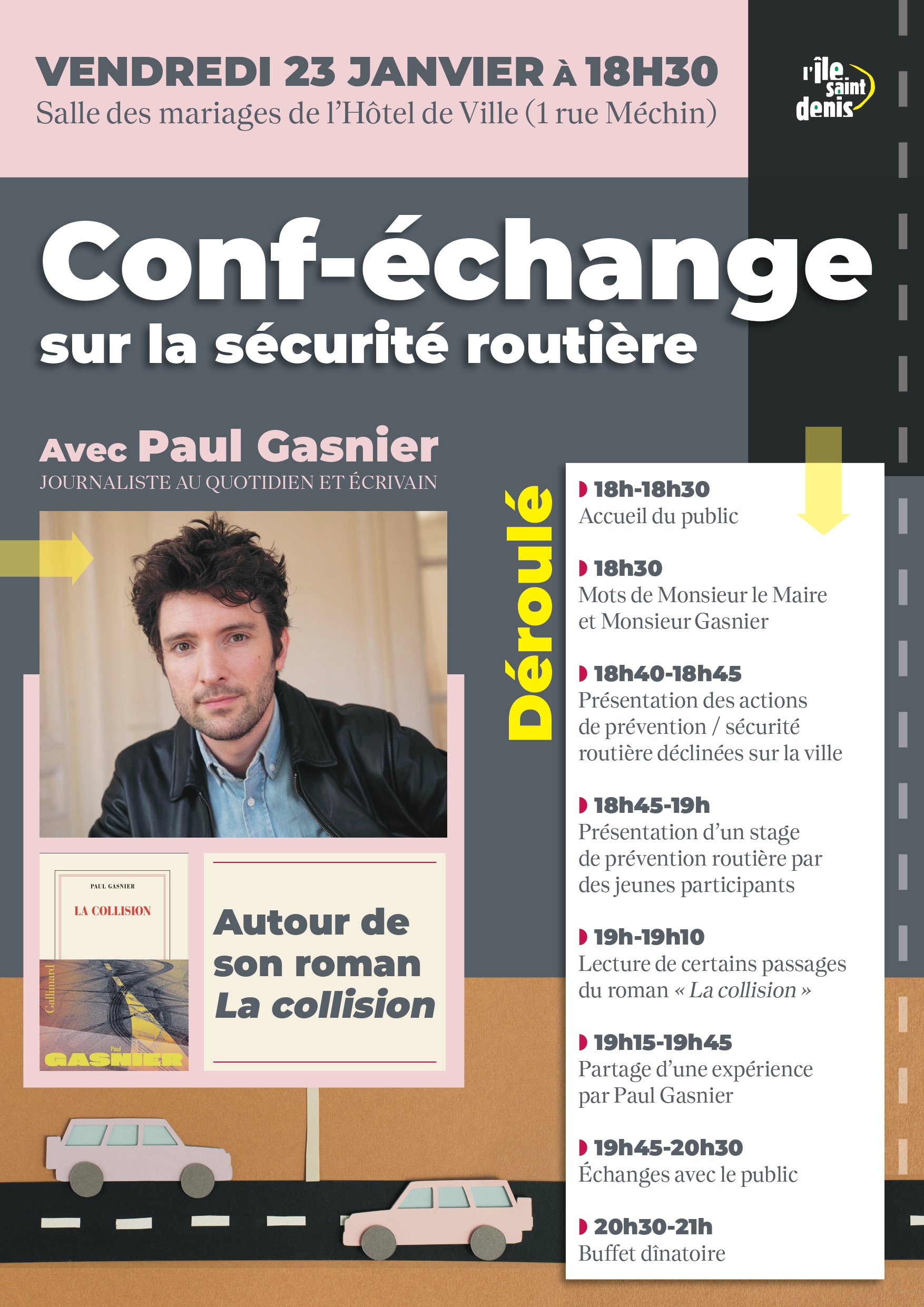 Conf’échange sur la sécurité routière avec le journaliste Paul Gasnier ...